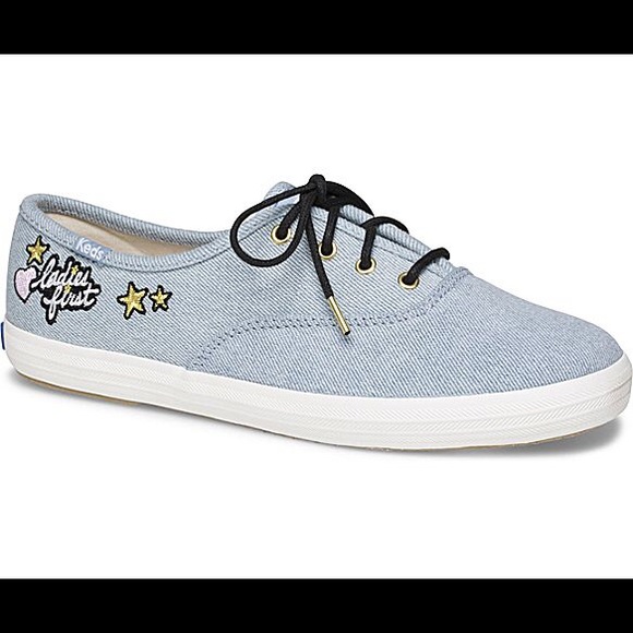 Keds | Shoes | New Keds Ladies First Feminist Lace Up Sneakers Size 85 ...